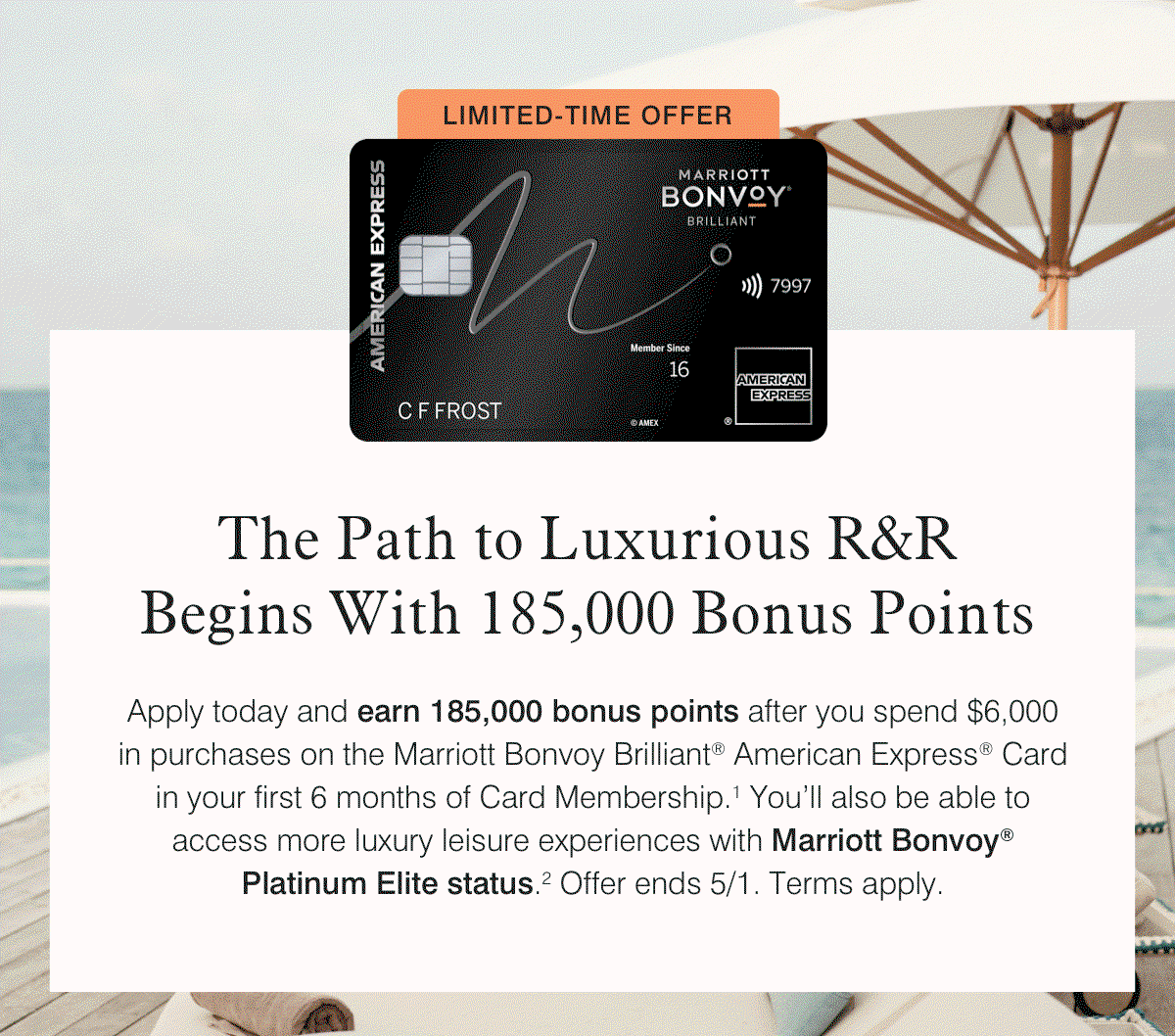 Marriott: —, Downtime Is Looking Up With 185,000 Bonus Points | Milled