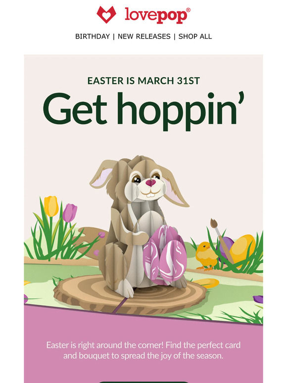 Lovepop: Easter is approaching fast! | Milled