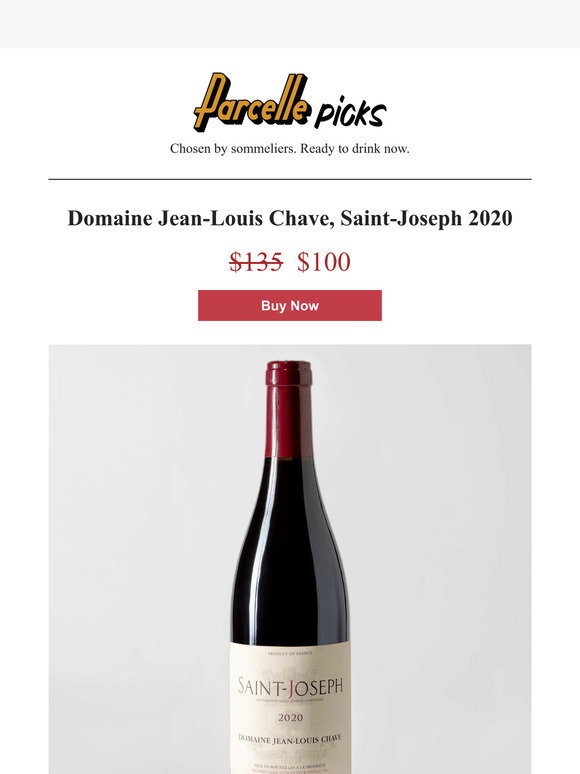 Parcelle Wine: $35 Off Chave: New Release Of Saint-Joseph | Milled