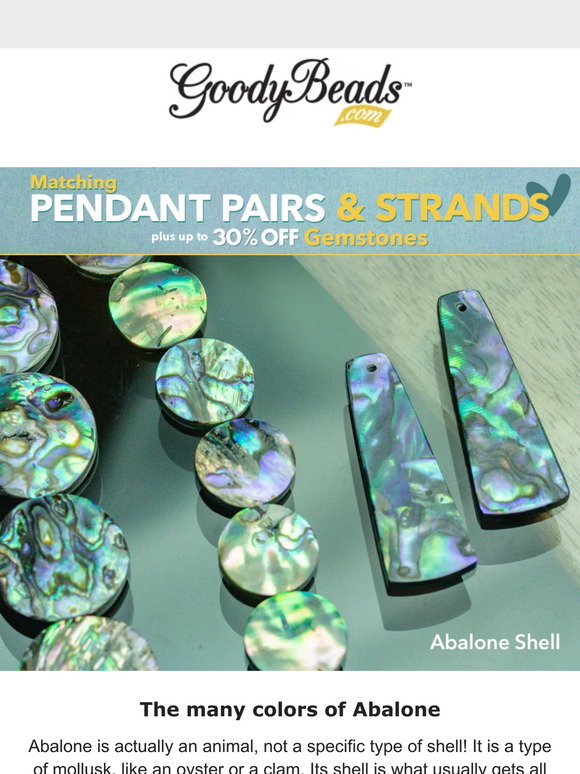 Goody Beads: The Many Colors of Abalone | Milled