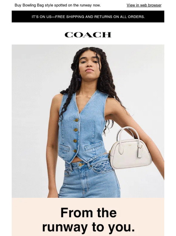 Coach: Spring 2024 runway styles are here. | Milled