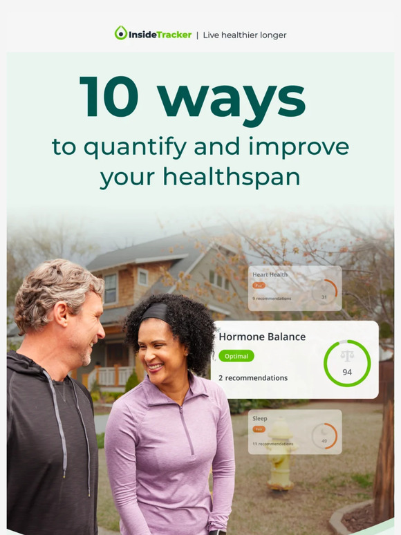 InsideTracker: 10 simple ways to quantify and improve your healthspan ...