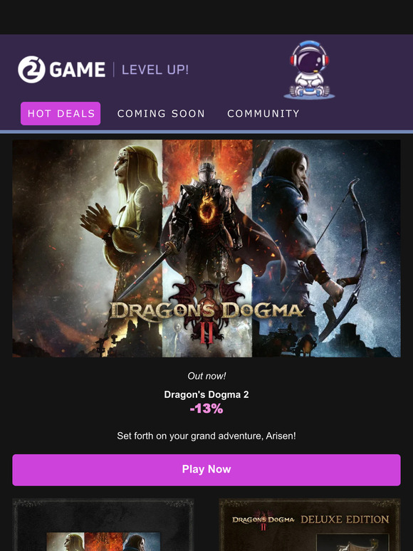 2Game.com: Dragon's Dogma 2 is OUT! 🔥🔥🔥 | Milled