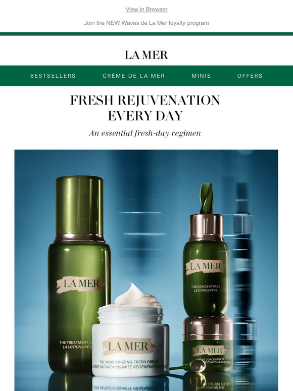 La Mer: Revitalise Your Skin: Embrace Our Rejuvenating Regimen | Milled