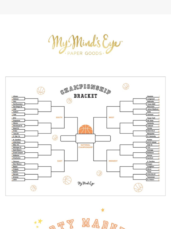 My Mind's Eye: March Madness Freebie Inside 🔥🏀 | Milled