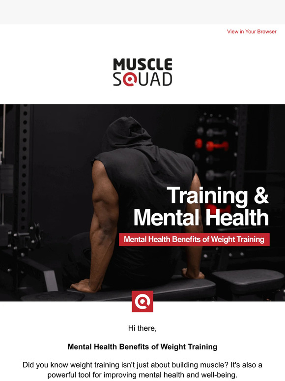 MuscleSquad: Benefits of weight training 🏋 | Milled