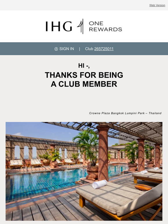 IHG Europe: —, your March IHG One Rewards eStatement is ready | Milled