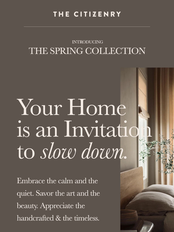 The Citizenry Email Newsletters: Shop Sales, Discounts, and Coupon Codes