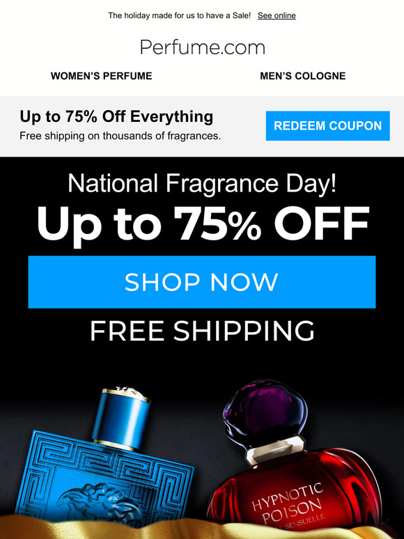 Fragrance X: National Fragrance Day = BIG Savings Inside | Milled