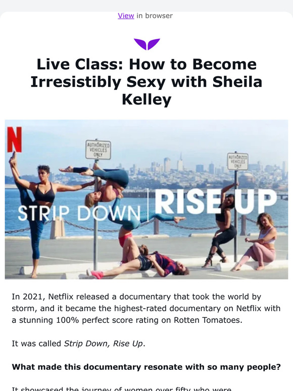 Mindvalley: A Free Webinar with the Star of Netflix’s ‘Strip Down, Rise ...