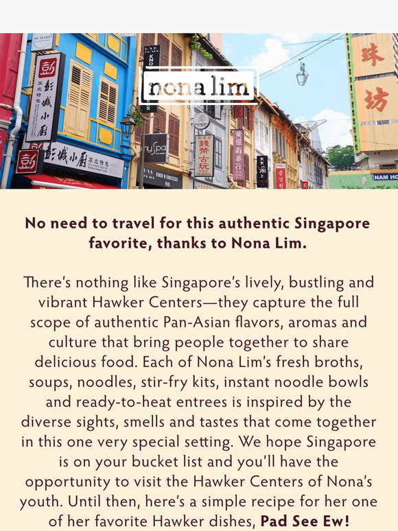 Nona Lim: A Taste of Singapore’s Hawker Center at Home | Milled