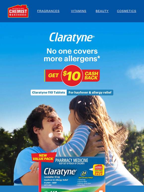 My Chemist: Shop new & exclusive Claratyne value packs | Milled