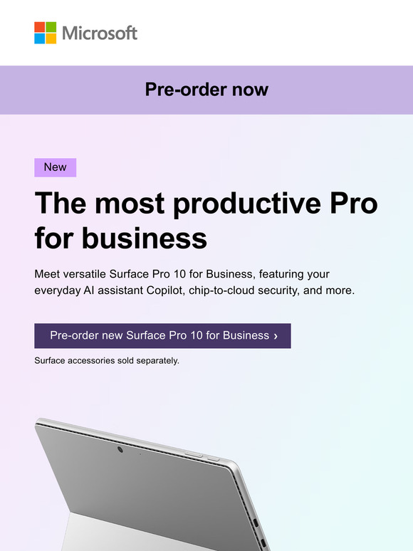 Microsoft: Introducing new Surface for Business devices | Milled