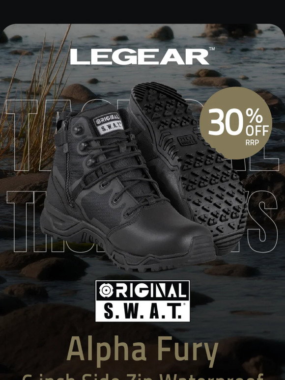 LEGEAR: Tactical Thursdays | 30% off Original Swat Alpha Fury 6 inch ...