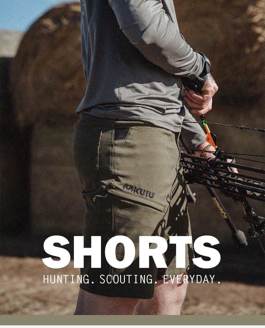 KUIU: Performance Shorts: Switchback | Tiburon | Kutana | Milled