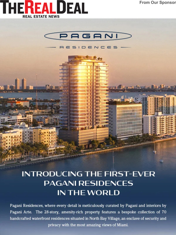 The Real Deal: Introducing The First-Ever Pagani Residences In The ...