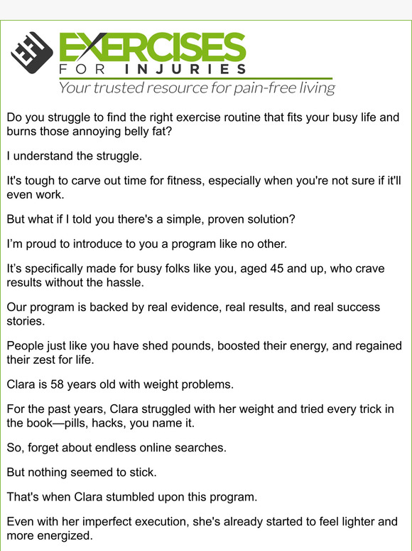 Exercises For Injuries: Stop Wasting Time! Here's the Key to Your ...