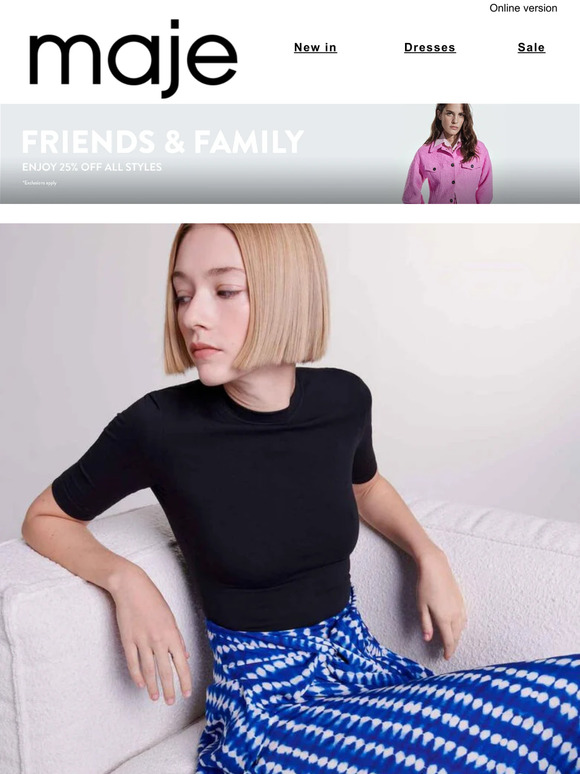 Maje: Dresses to Love | Enjoy 25% Off | Milled