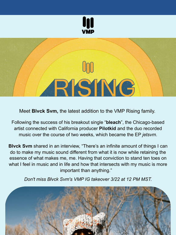 Vinyl Me, Please: Meet Blvck Svm, our newest Rising artist | Milled
