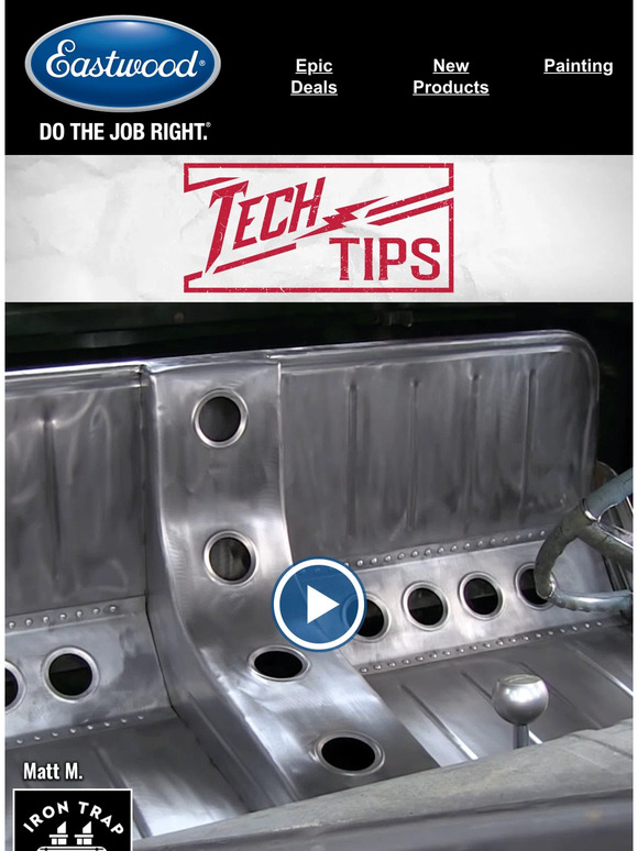 Eastwood: ⚙️ Tech Tips – Fabricating Custom Bomber Seats | Milled