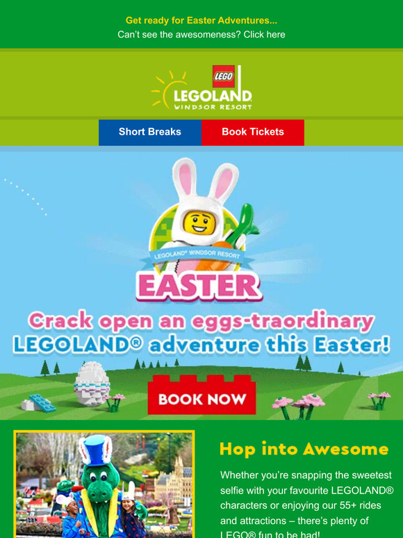 Legoland: Crack open an eggs-traordinary adventure this Easter... | Milled