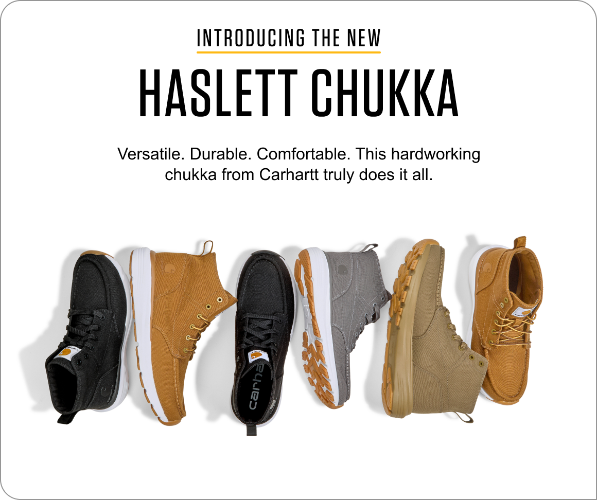 Carhartt: Meet the new Haslett Chukka | Milled