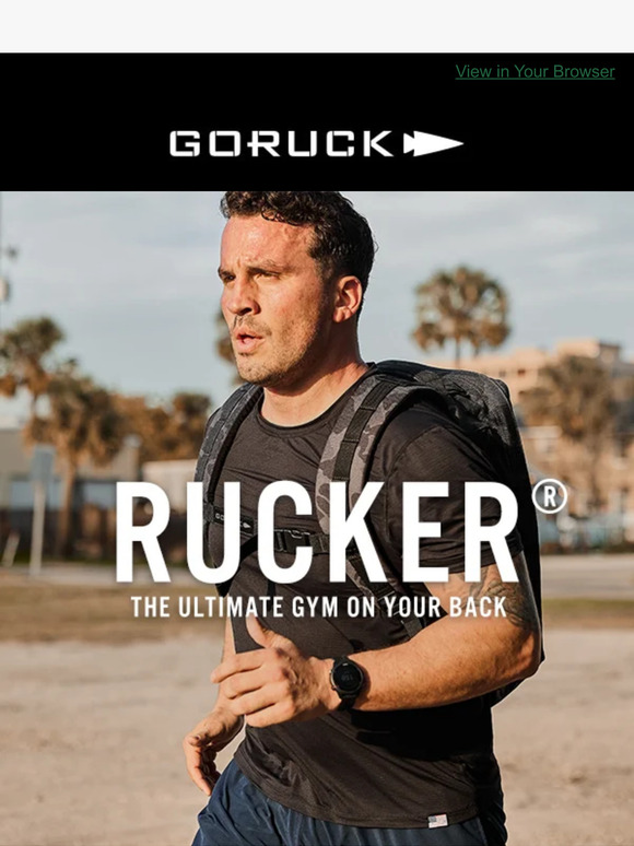 GORUCK: 3 Workouts, Only 1 Piece of Gear | Milled