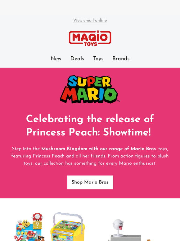 Maqio: 👑 Celebrate Princess Peach Game Release | Milled