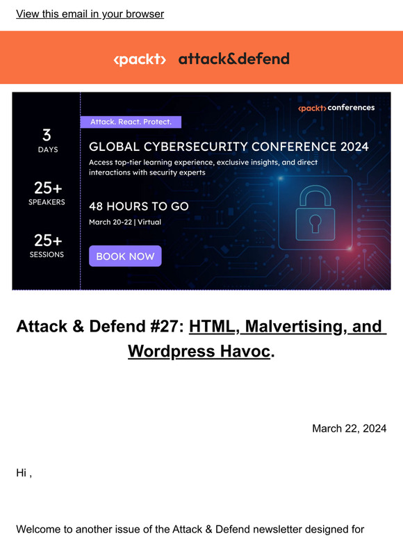 Packt: Have you heard about Attack & Defend? 🤔 | Milled