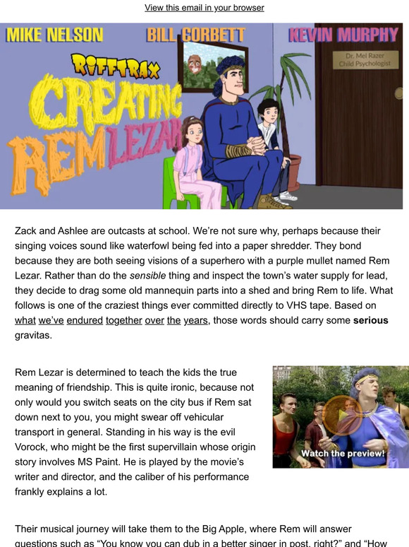 RiffTrax: Creating Rem Lezar! | Milled