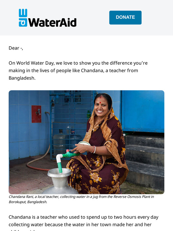 WaterAid: Clean Water - More Than Just Taps! | Milled