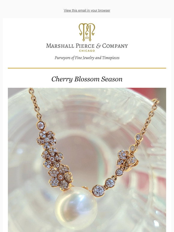 Marshall Pierce & Co.: Cherry Blossom Jewels, New Estate, & More | Milled
