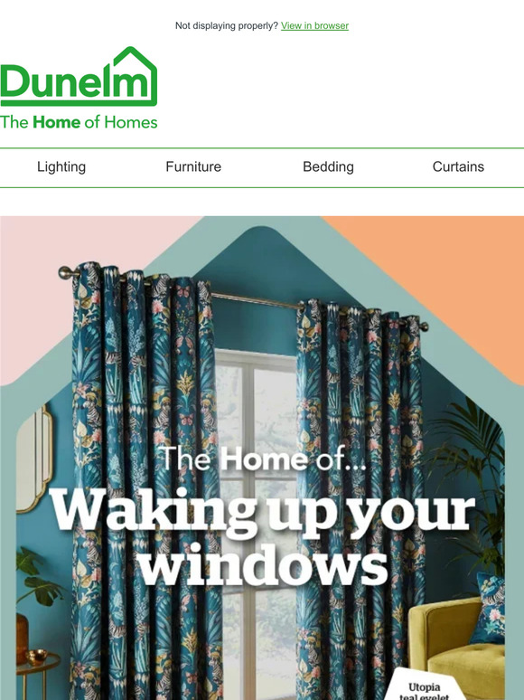 Dunelm: Windows need waking up? | Milled