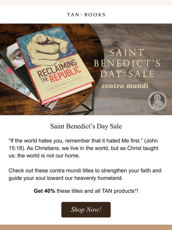 TAN Books: In the World, But Not of it | Milled