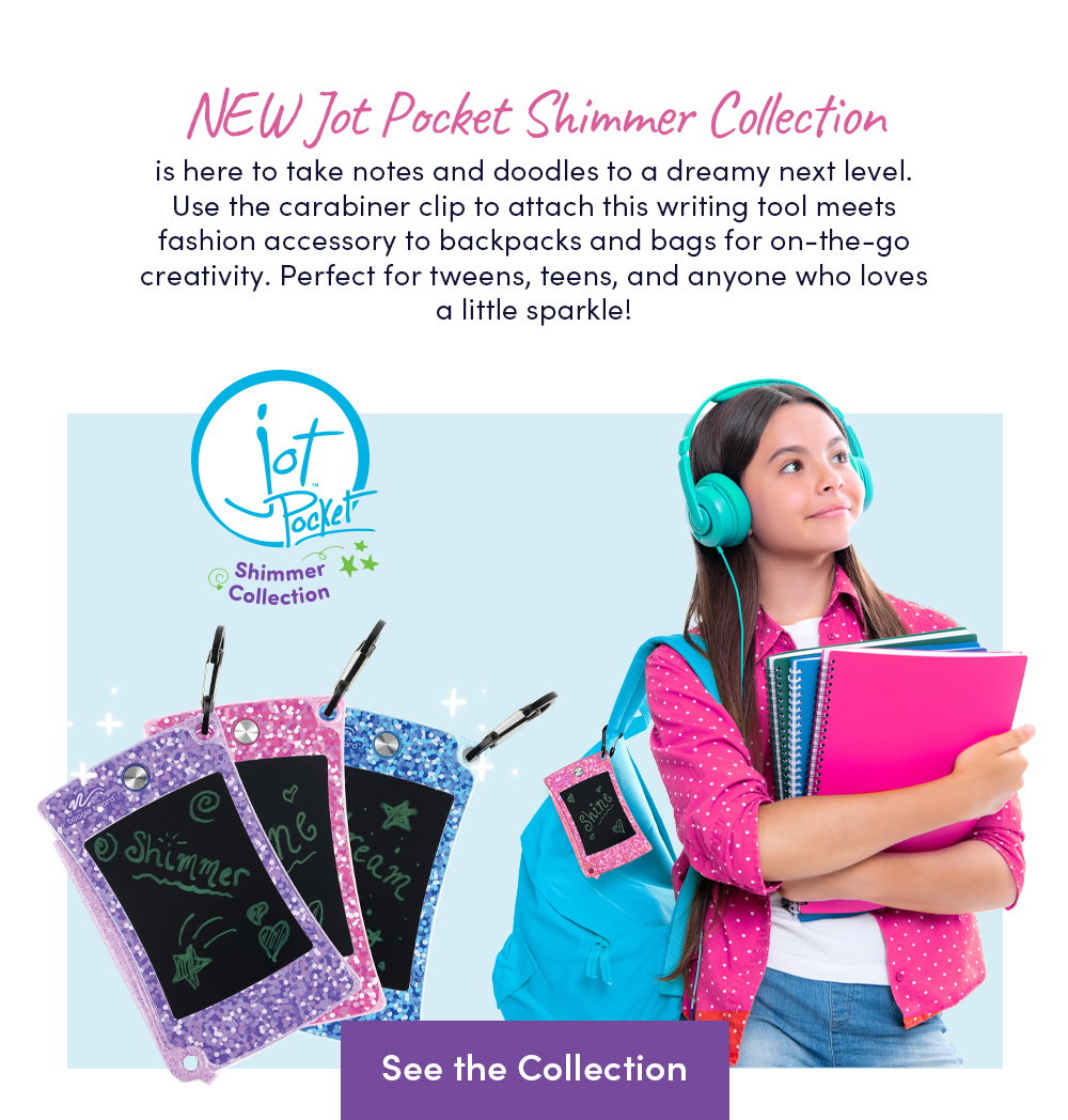 Boogie Board: New Product Alert: Jot Pocket Shimmer Collection is Here ...