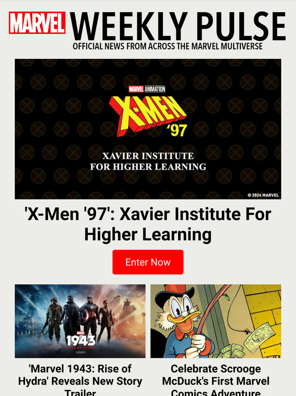 Marvel: Marvel’s Weekly Pulse 3/22: Xavier Institute For Higher ...