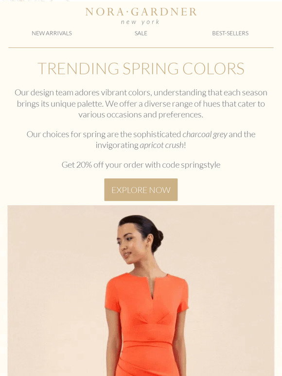 Nora Gardner: Trending Colors Of The Season | Milled