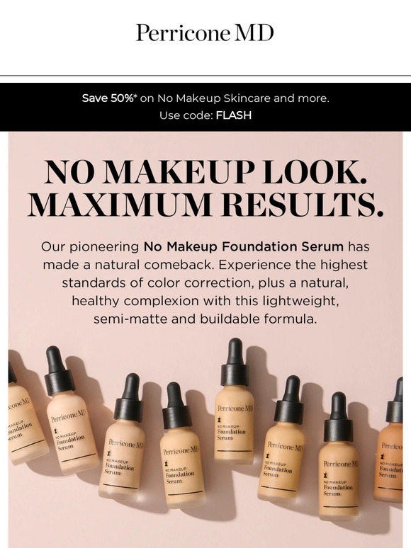Perricone MD: Skincare-infused makeup with clinically proven results is ...