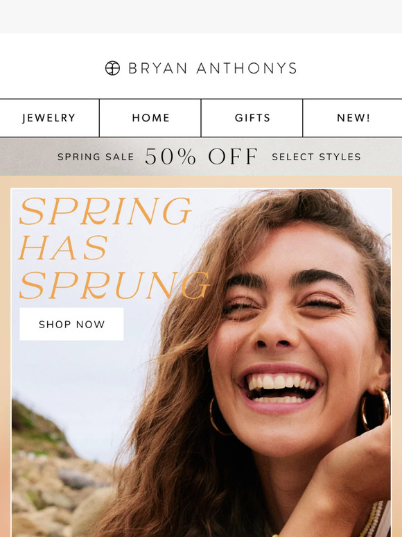 Bryan Anthonys: Spring Has Officially Sprung! | Milled