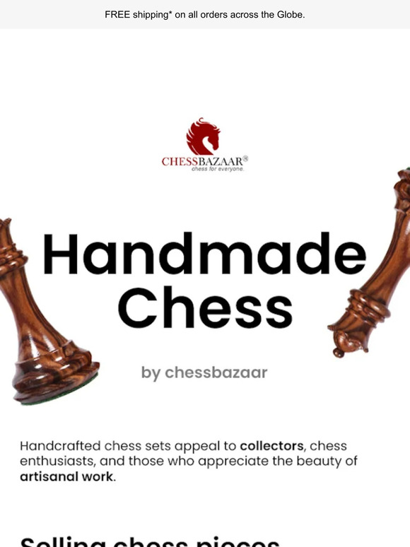 Chess Bazaar: Crafted for Champions: Find Your Perfect Wooden Chess Set Here! | Milled