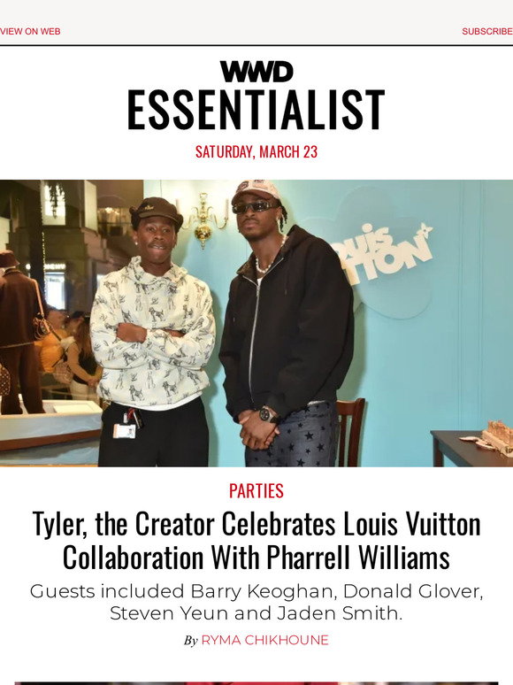 Women's Wear Daily: Tyler, the Creator Celebrates Louis Vuitton ...