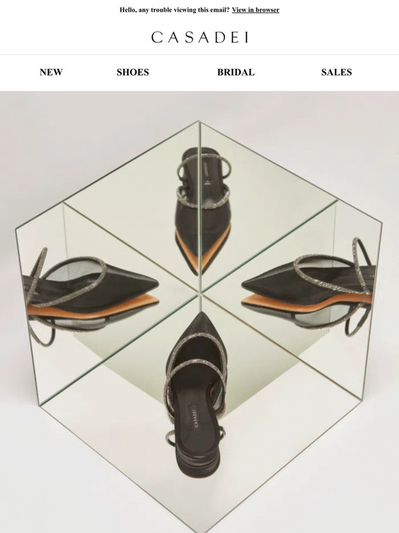 Casadei: TREND MESH: the Hottest Shoe of the Spring | Milled