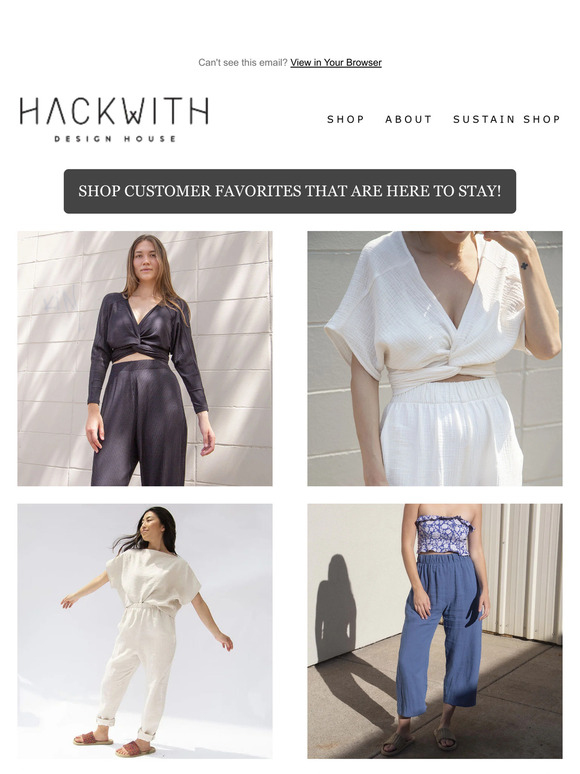 Hackwith Design House: Introducing the 15 Piece Simpler Core Collection | Milled