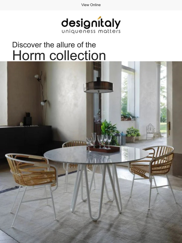 Design Italy: HORM, contemporary design 🆕 | Milled