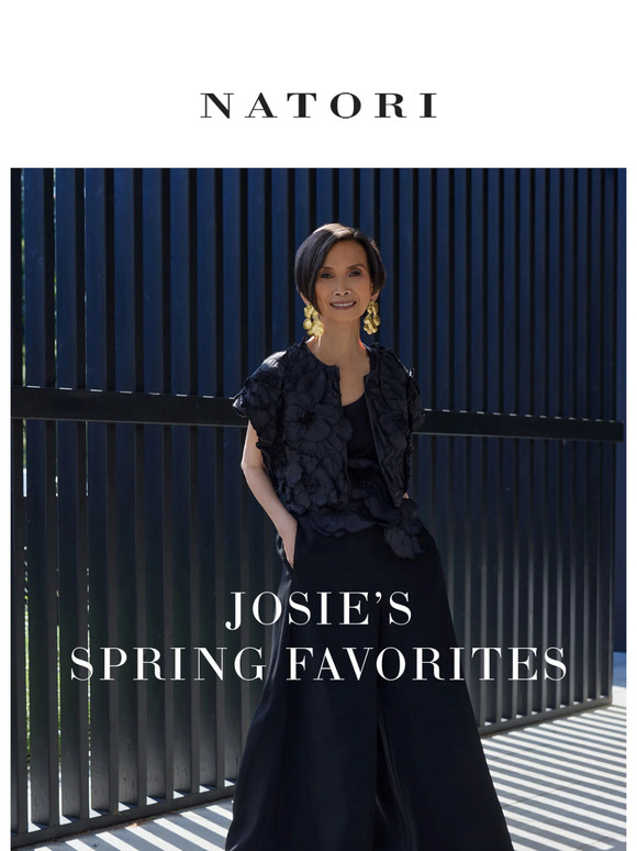 Natori: Explore Josie Natori's Spring Favorites | Milled