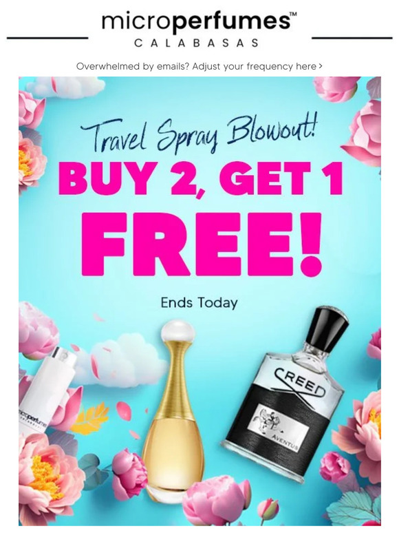 MicroPerfumes: GET A FREE TRAVEL SPRAY | Milled