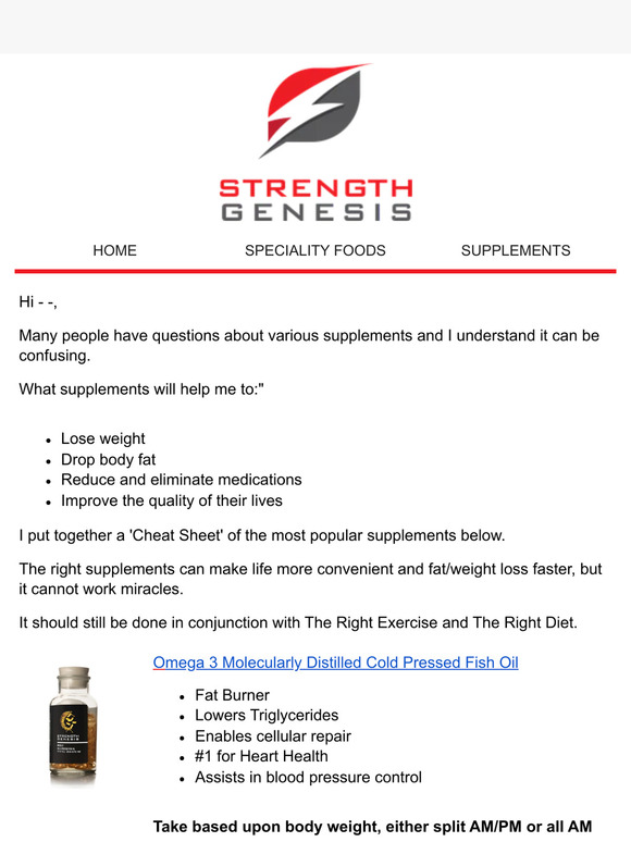 Strength Genesis: Discover Your Ultimate Supplement Guide | Milled