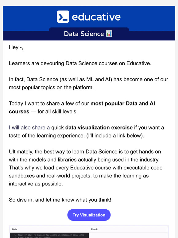 Educative Try A Data Visualization Exercise 6 Essential Big Data And Ai Courses Milled