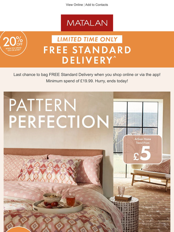 Matalan: NEW-IN Artisan Home Trend 🏡 + your exclusive 20% off! | Milled