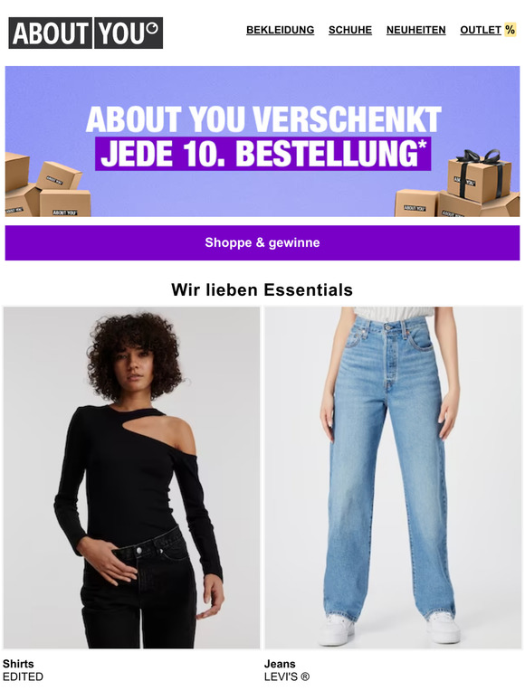 ABOUT YOU: Jede 10. Bestellung ist gratis! | Milled